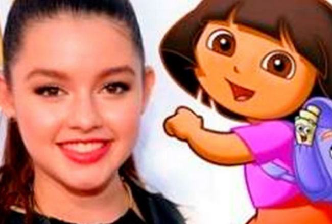 Descubren a 'Dora' , la exploradora fumando | Día a Día