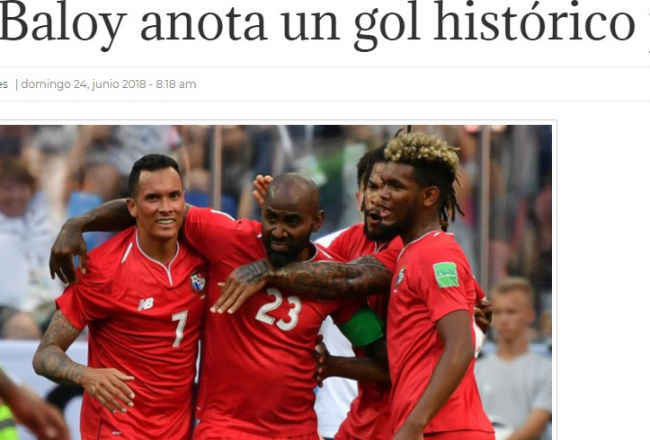 Así vio el mundo el gol para la historia de Felipe Baloy en Rusia 2018 ...