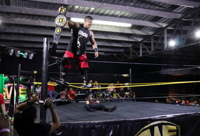 Valeck Cuervo decidió terminar con una carrera de 19 años en la lucha ...