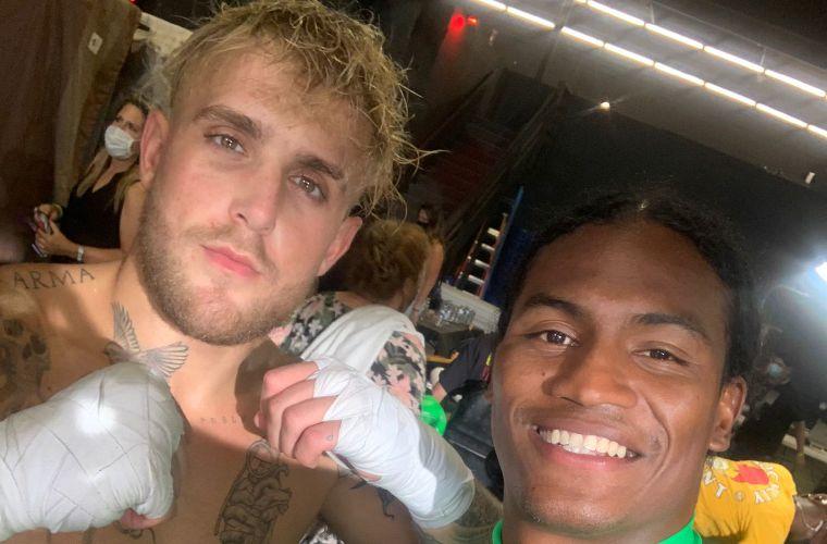 Israel Duffus, en la 'promo' de la pelea de Jake Paul | Día a Día