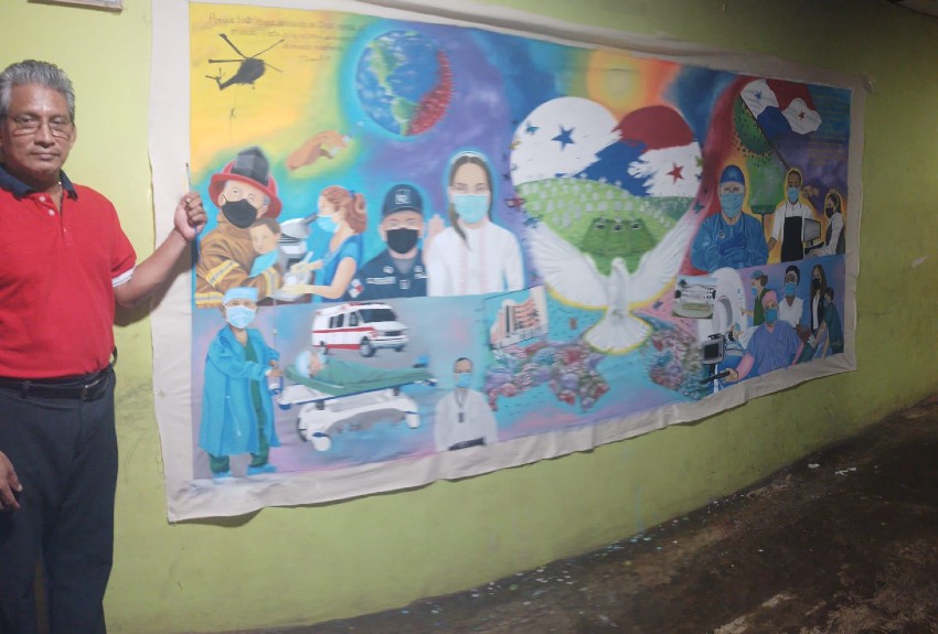 ¡Orgullo panameño! Dedican un mural a los héroes anónimos que ...